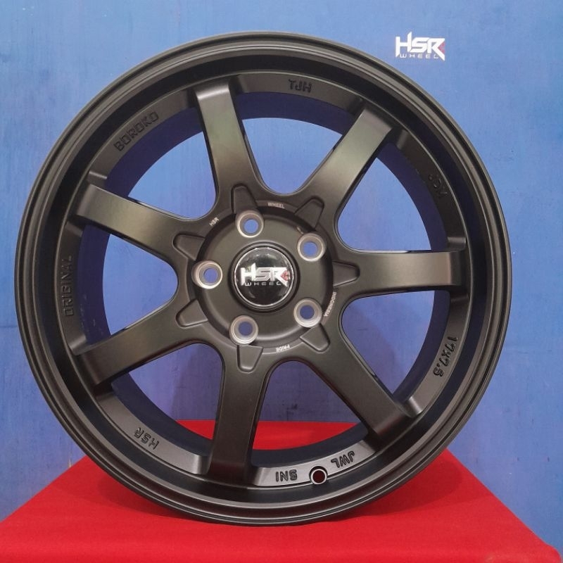 Jual Velg Mobil Murah Hsr Boroko Tjh Ring 17 Pcd 5x114 Innova Brv Hrv Crv Rush Civic Dll ...