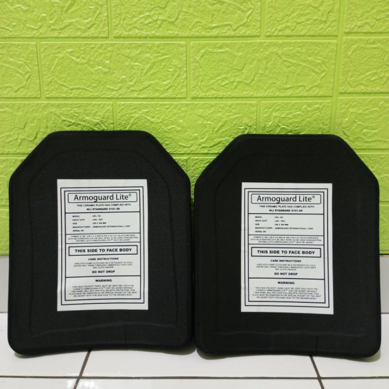 Jual PLAT ROMPI KEVLAR LEVEL 4 ORIGINAL AGL | Shopee Indonesia