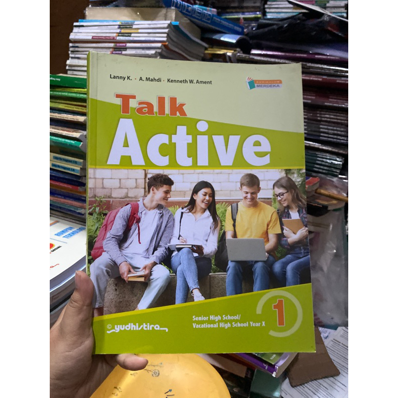 Jual Talk active senior high school 1 Yudhistira kurikulum merdeka ...