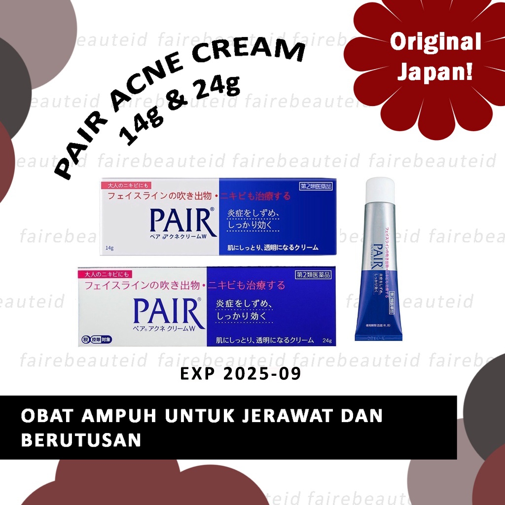 Jual READY STOCK! [ORIGINAL JAPAN] LION PAIR Acne Cream W 24g & 14g ...