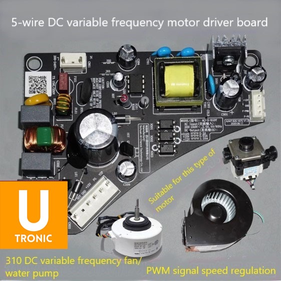Jual Controller 5 Kabel Dinamo Brushless DC Board 310V (8388) | Shopee ...