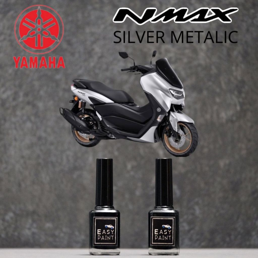 Jual Cat Oles Motor Silver Metalic Yamaha NMAX Abu Muda Metalik Perak ...