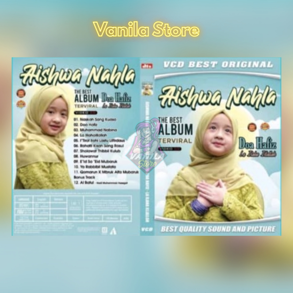 Jual Kaset Video Musik Lagu AISHWA NAHLA The Best Album Terviral "DOA HAFIZ" | Shopee Indonesia