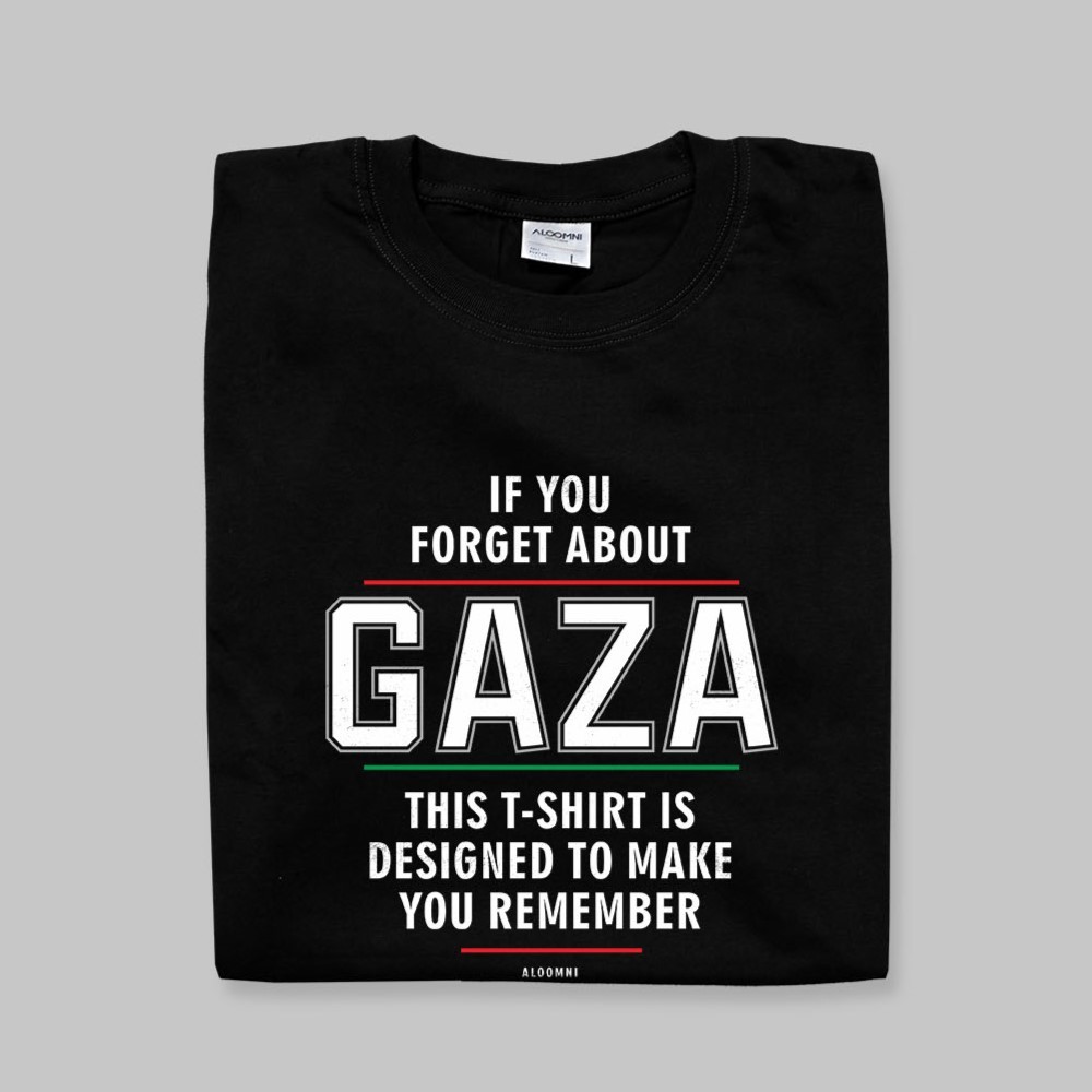 Jual Aloomni Kaos Remember Gaza | Shopee Indonesia
