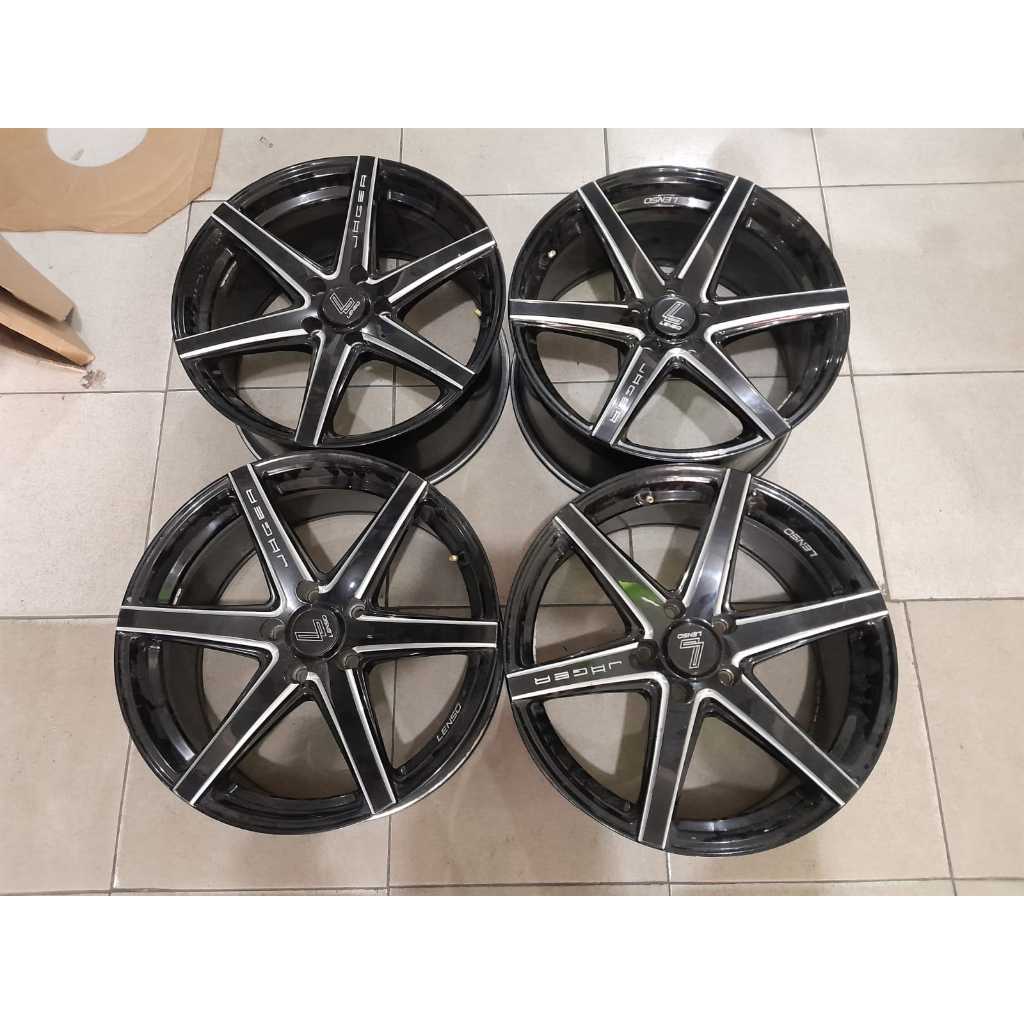 Jual Velg Mobil Jdm Lenso Ring18 Lebar 8,5 H5x114 Et35 Pnp Innova Rush ...