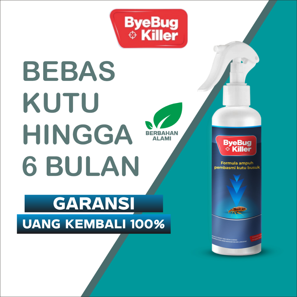 Jual Byebugkiller Obat Pembasmi Kutu Busuk Anti Tungau Kutu Kasur dan ...