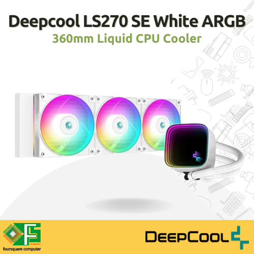 Jual AIO Watercooling 360 Deepcool LS270 SE White ARGB | Water Cooling ...