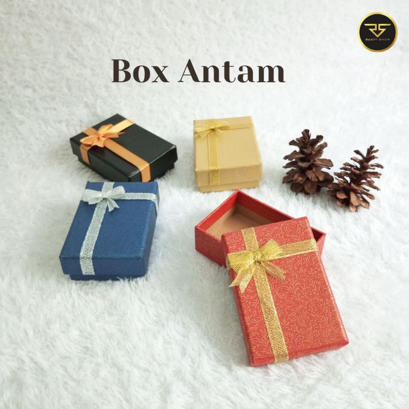 Jual Kotak Mini Gold - Mini Gift Box - Hard box LM - Kotak Box hadiah ...
