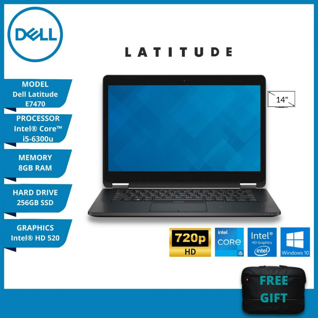 Jual Laptop DELL Latitude E5270 i5 GEN 6TH RAM 16GB/512SSD WINDOWS ...