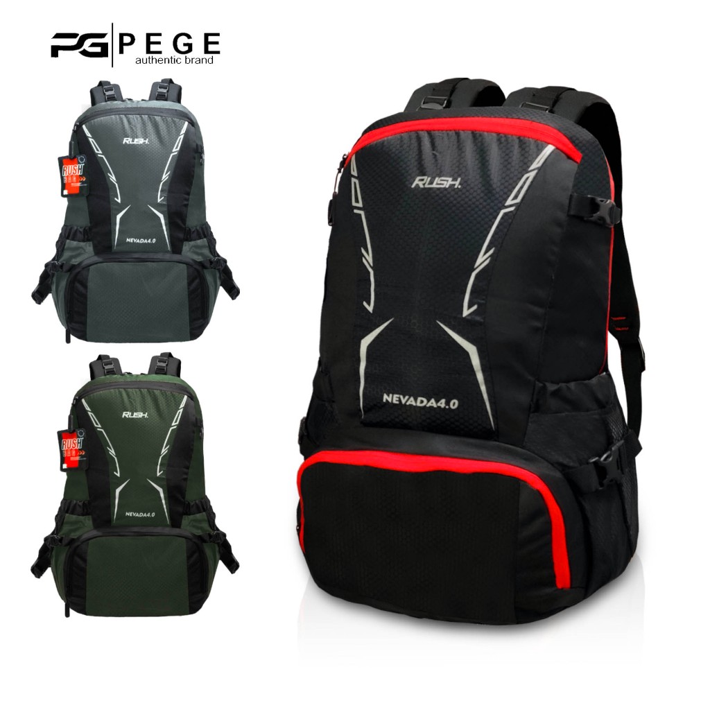 Jual Tas Ransel Mendaki Gunung PEGE Wakiza Bagpack Hiking Camping ...