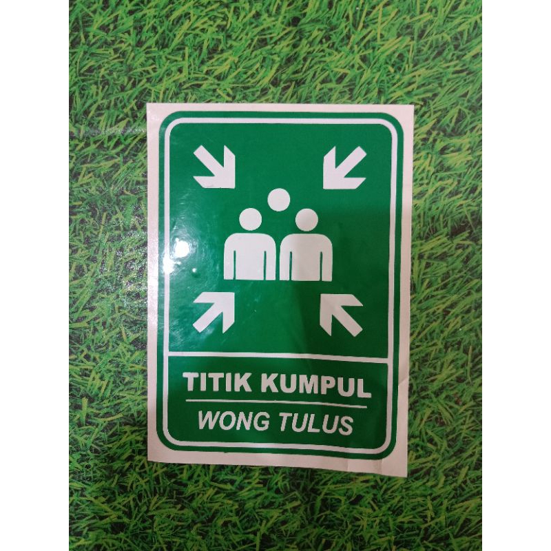 Jual sticker titik kumpul wong tulus , sticker motor cutting sticker ...