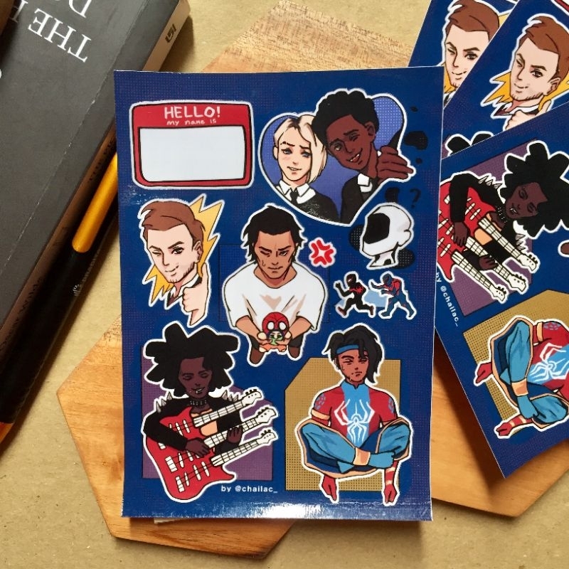 Jual Sticker Spiderverse ATSV ITSV - Sticker Sheet Lembar | Shopee ...