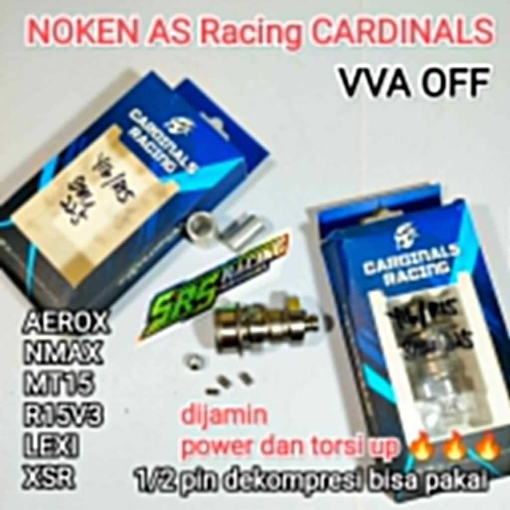Jual Noken As Cam Cardinals Aerox Nmax R15v3 Lexi WR155 Xsr Low Noise ...