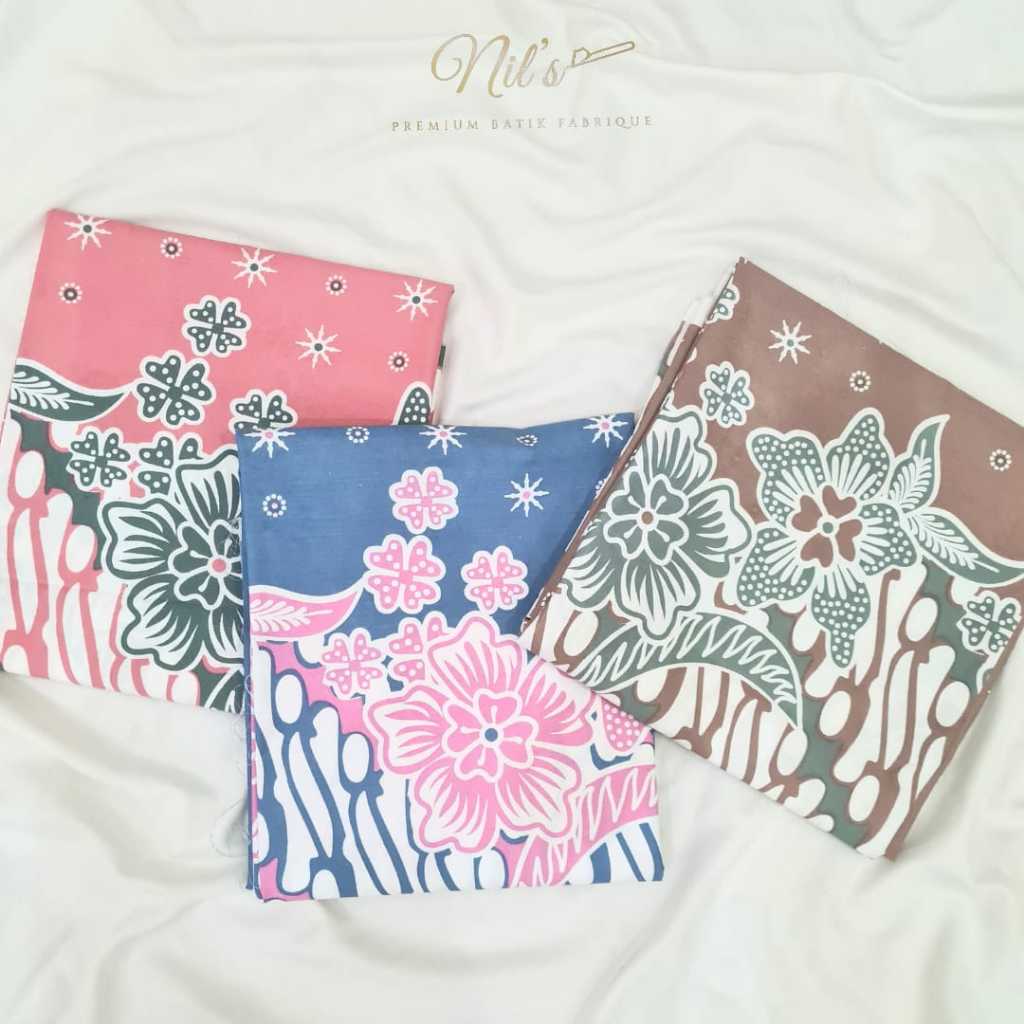 Jual Kain Batik Modern Murah Warna Soft Kain Batik Seragam Pastel ...