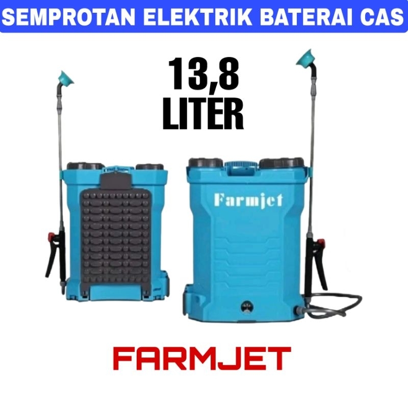 Jual semprotan pertanian cas elektrik tangki 13.8 liter baterai charge ...