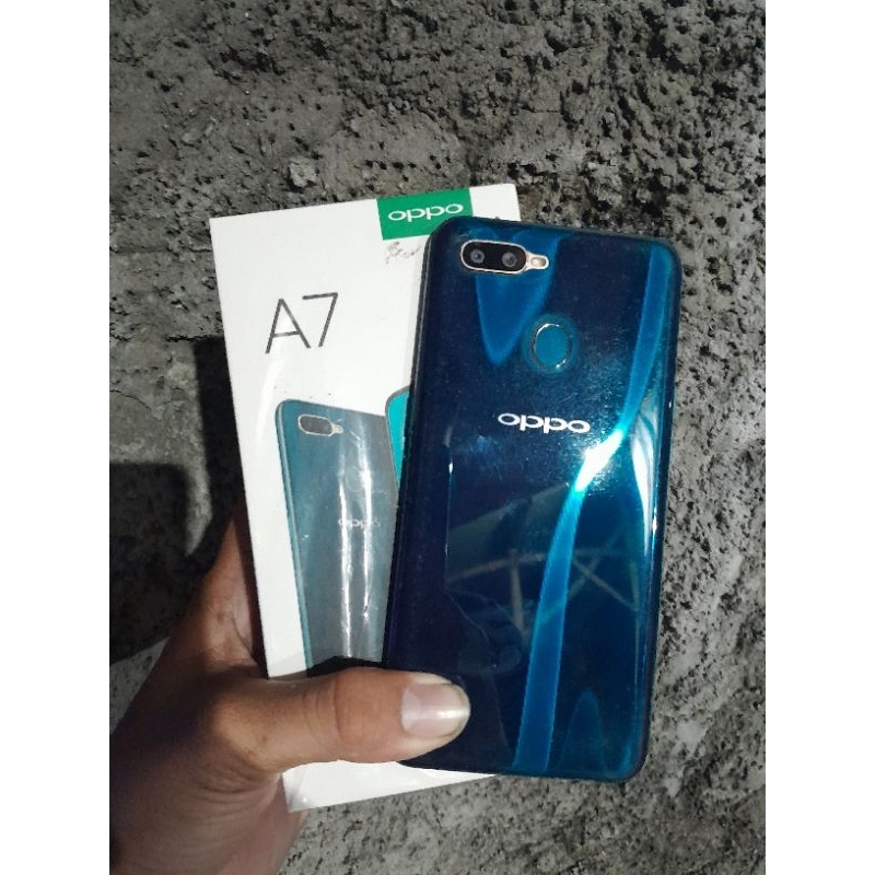 Jual OPPO A7 4/64 SECOND GARANSI RESMI | Shopee Indonesia