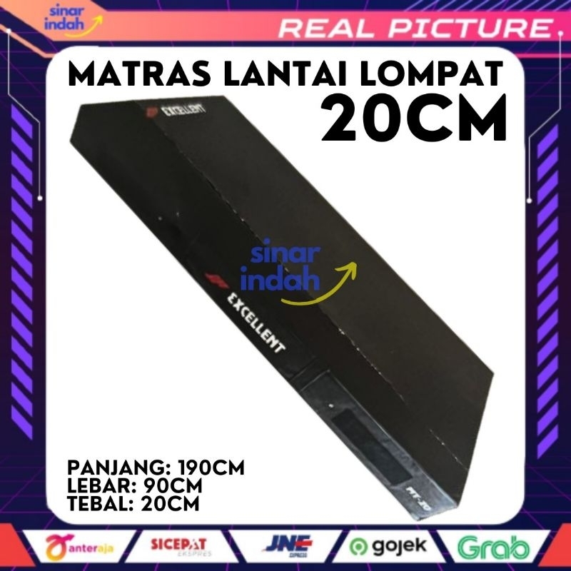 Jual Matras Lompat Tinggi Beladiri Karate Senam TEBAL 20cm uk. 190 x 90 ...
