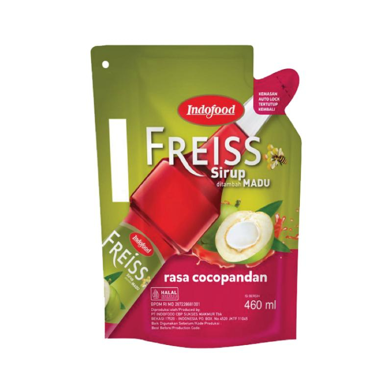 Jual Indofood Syrup Freiss Cocopandan Pouch 460 ml | Shopee Indonesia