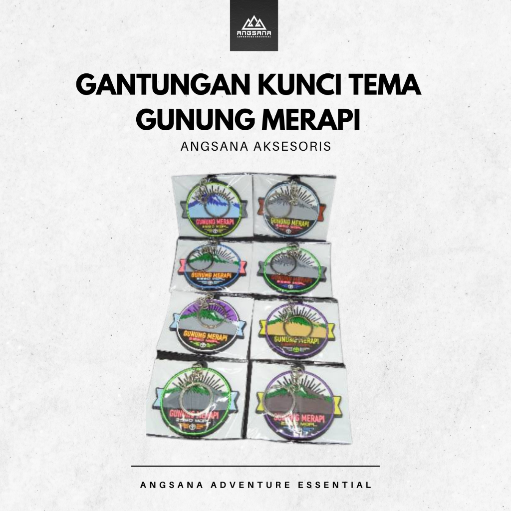 Jual Gantungan Kunci Tema Gunung Merapi | Shopee Indonesia