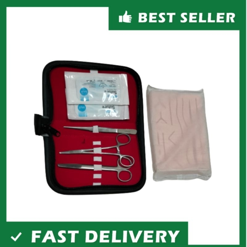Jual alat kesehatan alkes suture pads hecting set minor set murah ...