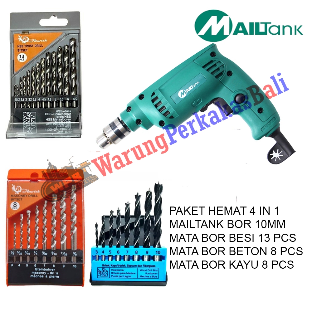 Jual SUPER HEMAT!!! MAILTANK Mesin Bor 10mm Electric Drill SH30 Bor ...