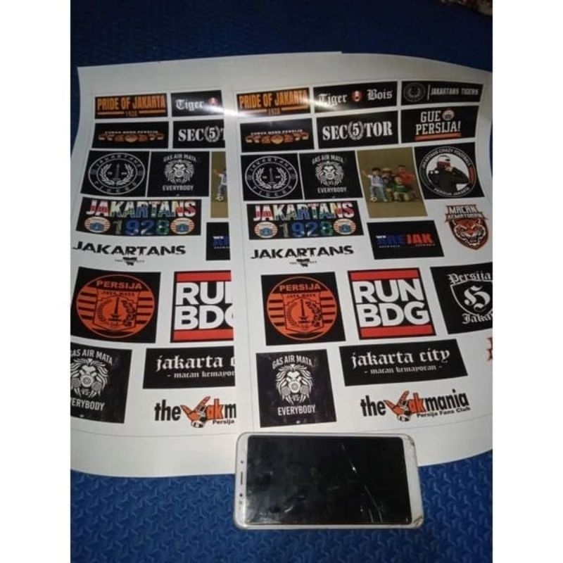 Jual Stiker Persija dan The Jakmania | Shopee Indonesia