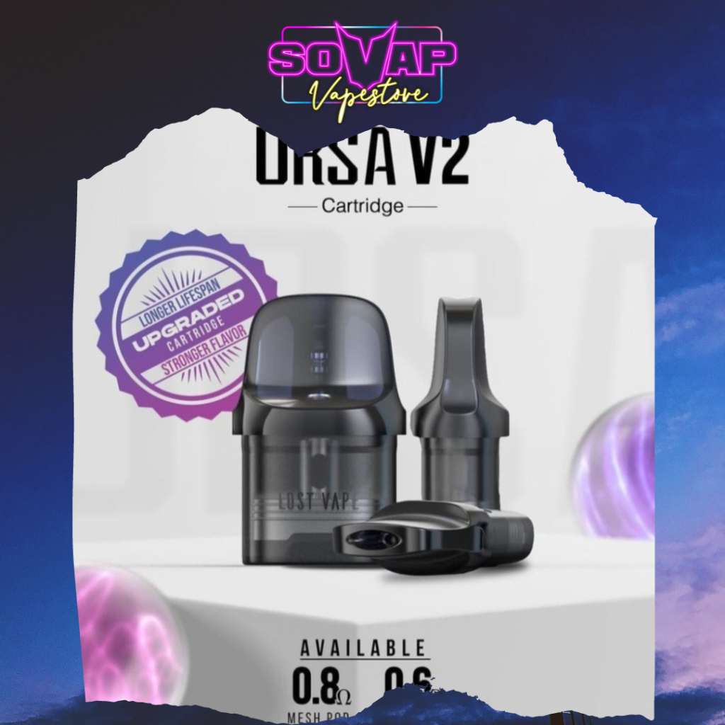 Jual Catridge Ursa V2 0,6 ohm & 0,8 ohm for Ursa Nano/Baby/PRO | Shopee ...