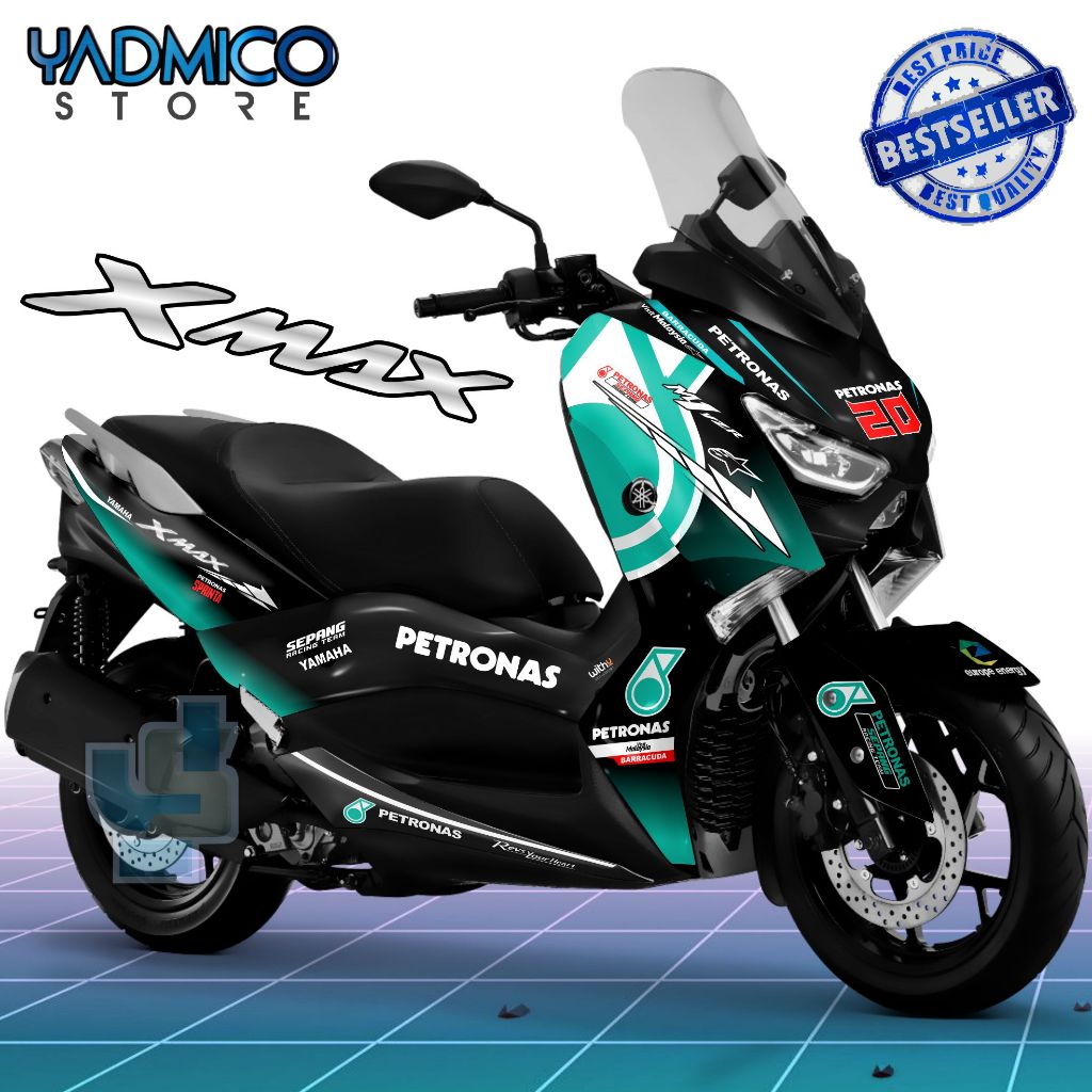 Jual Decal XMAX 250 Full Body - Stiker Motor XMAX Full Body - Dekal ...