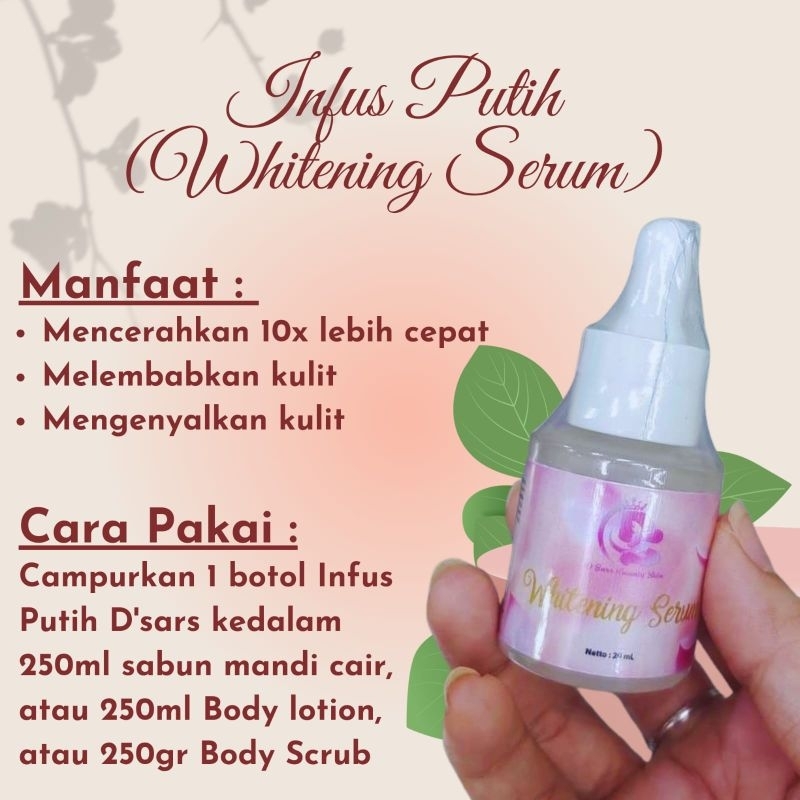 Jual Body Whitening Serum(infus putih) | Shopee Indonesia