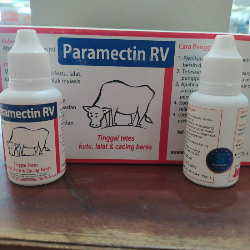Jual OBAT kutu sapi Paramectin RV | Shopee Indonesia