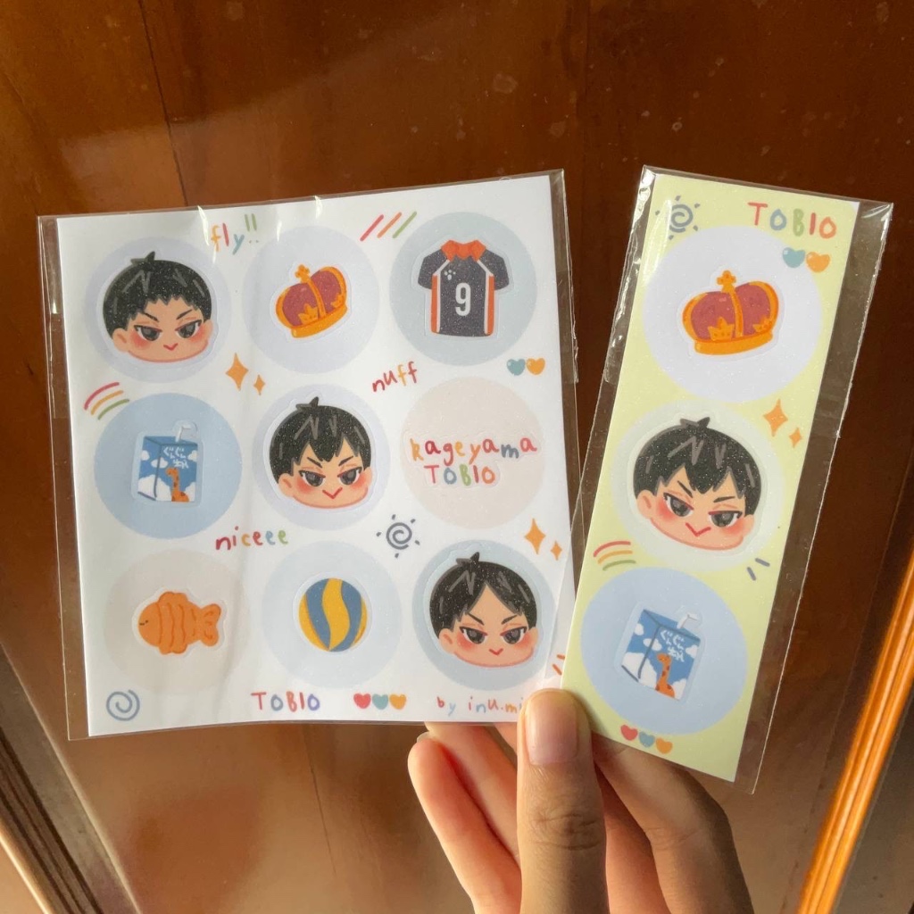 Jual Haikyuu Sticker Sheet // inu.minu | Shopee Indonesia