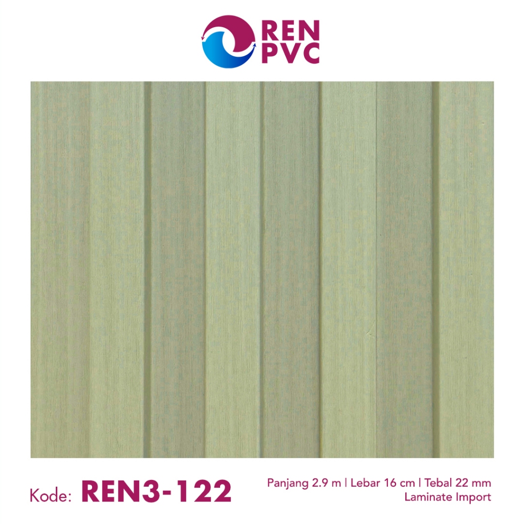 Jual REN PVC - Wall Panel WPC | 3D Wood Panel WPC 2CM | Shopee Indonesia