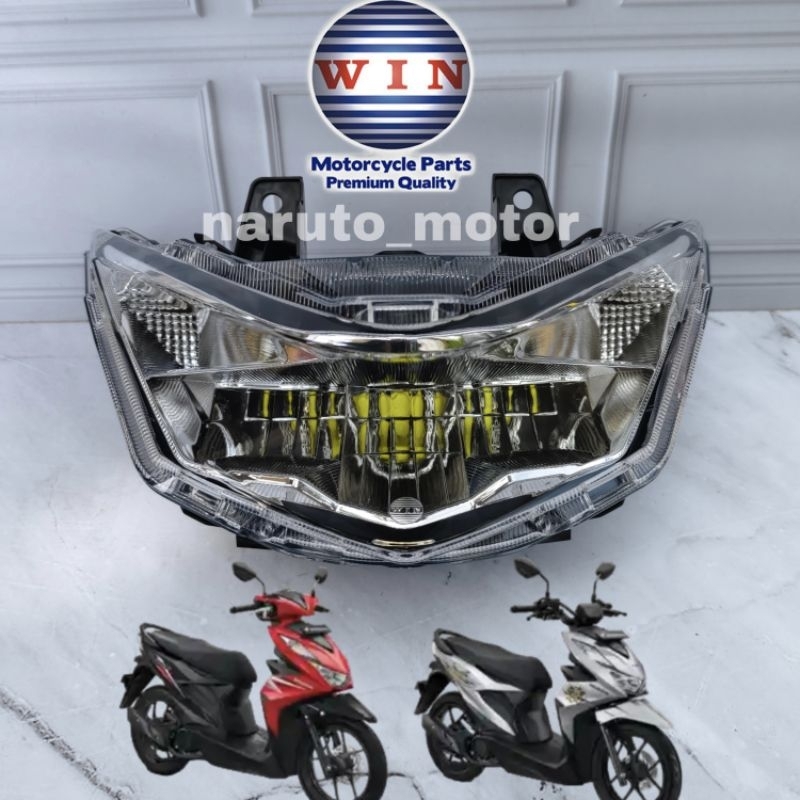 Jual REFLEKTOR LAMPU DEPAN BEAT K1A DELUXE STREET 2020 2021 2022 2023 2024 | Shopee Indonesia
