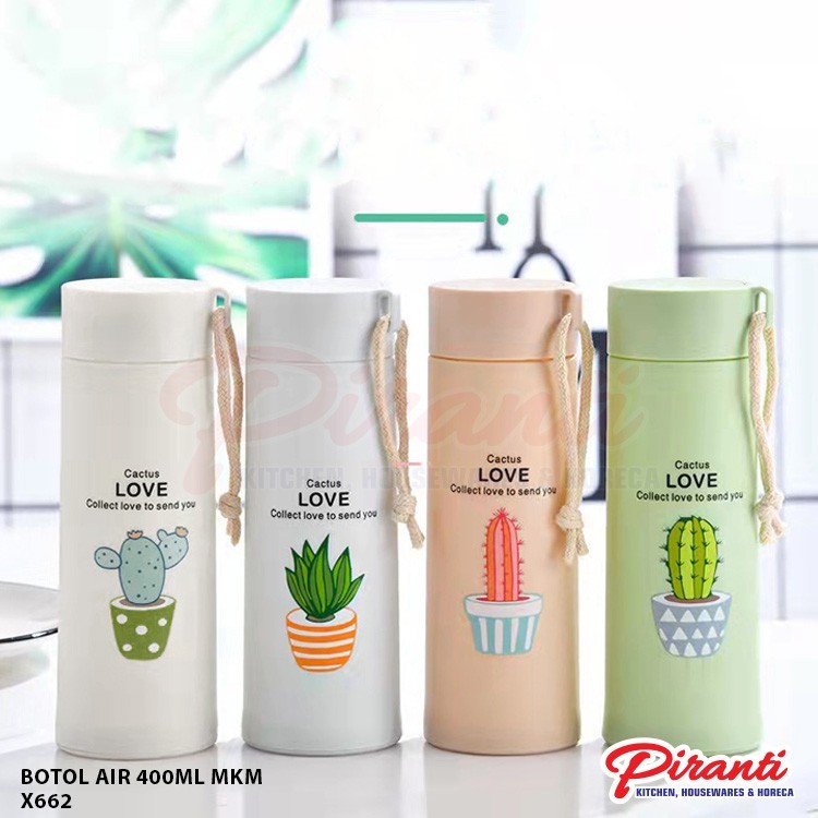 Jual Botol Minum Kaca Glass Kaktus Cactus Lucu Unik My Bottle Gift ...