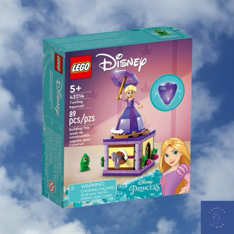 Jual LEGO Disney 43214 Twirling Rapunzel Building Toy Set (89 Pieces ...