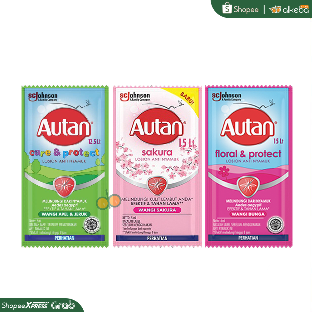 Jual Autan Lotion Anti Nyamuk Kemasan Sachet 6 Ml | Shopee Indonesia