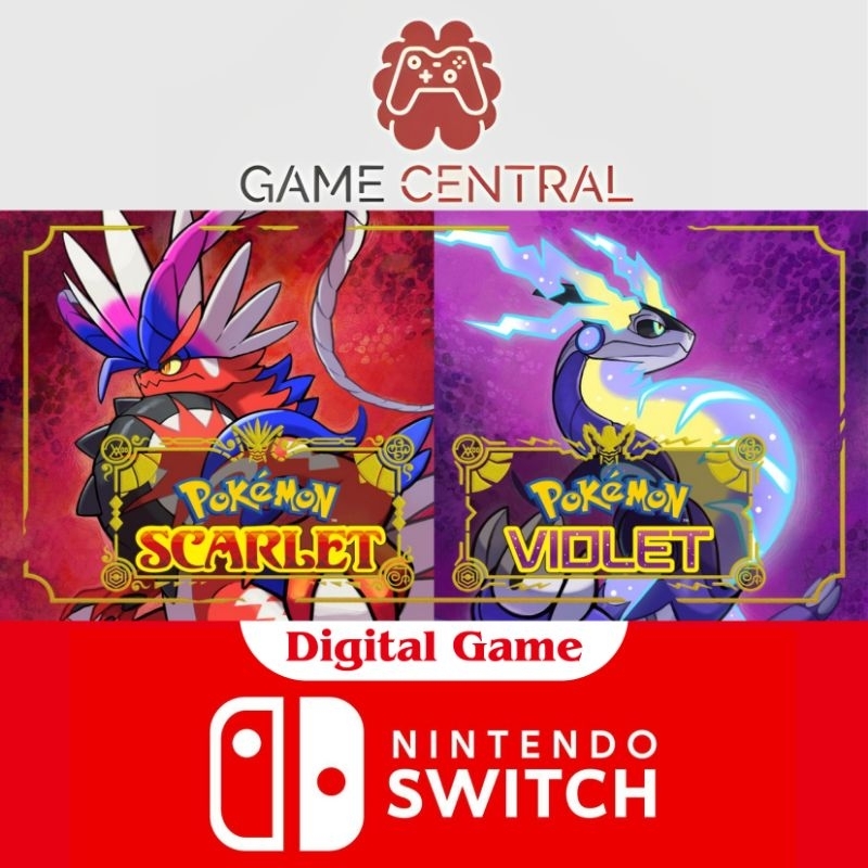 Jual Pokemon Scarlet And Pokemon Violet Nintendo Switch Digital Game