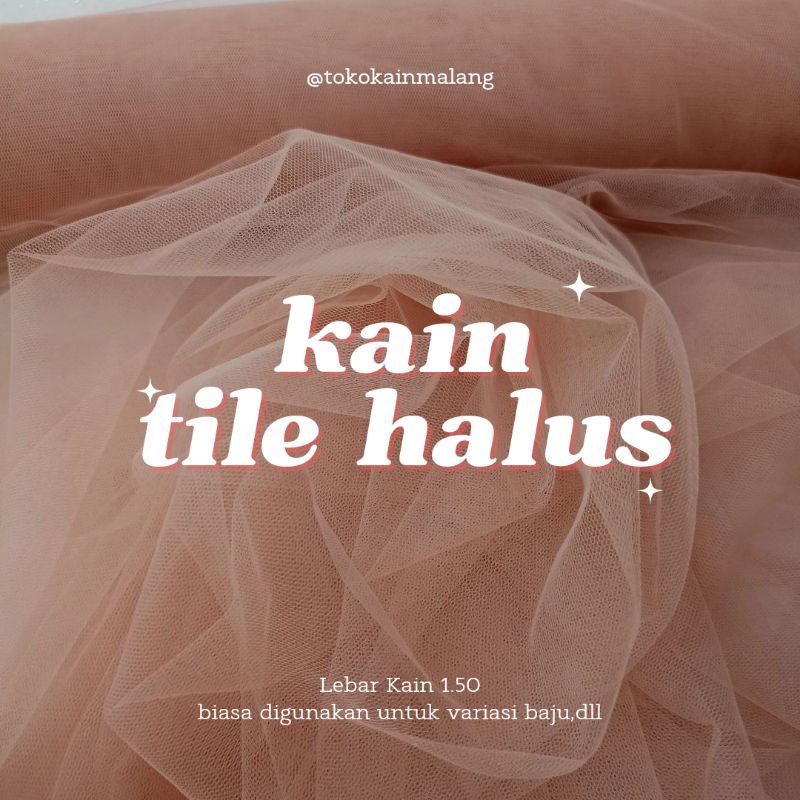 Jual KAIN TILE | TILE HALUS POLOS METERAN (HARGA PER 1 METER) | Shopee ...