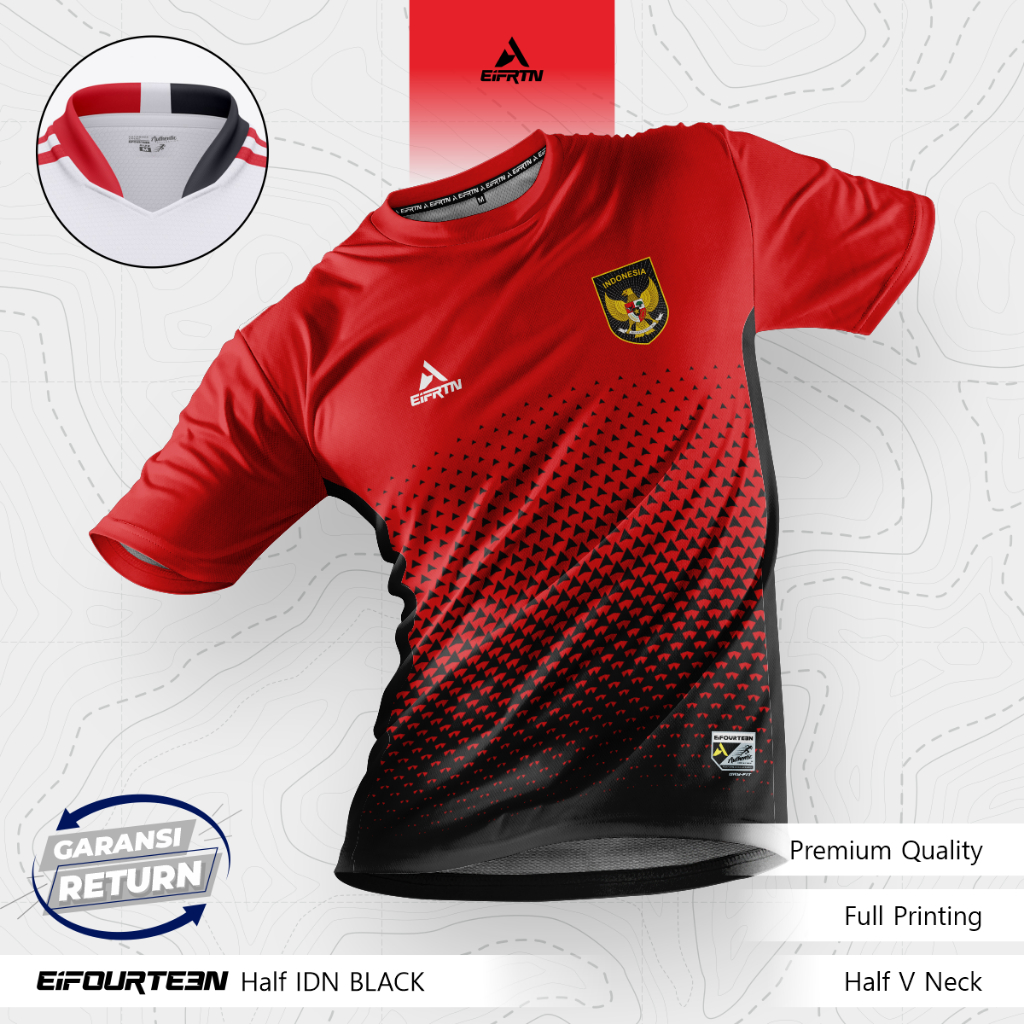 Jual EiFRTN Baju Kaos Jersey Singlet Timnas Bulu Tangkis Badminton Tim ...