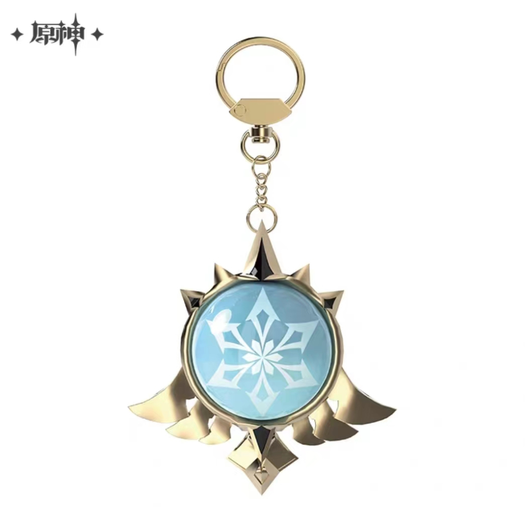 Jual [READY STOCK] official genshin vision pendant keychain genshin ...