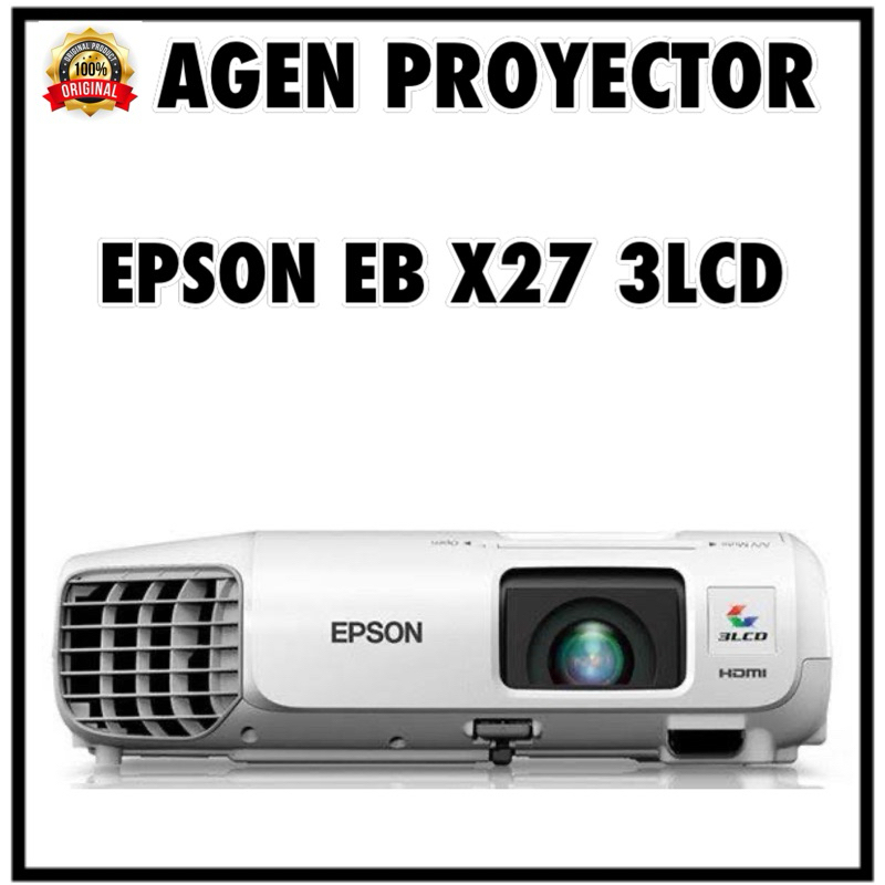 Jual PROYECTOR EPSON EB X27 ORIGINAL | Shopee Indonesia