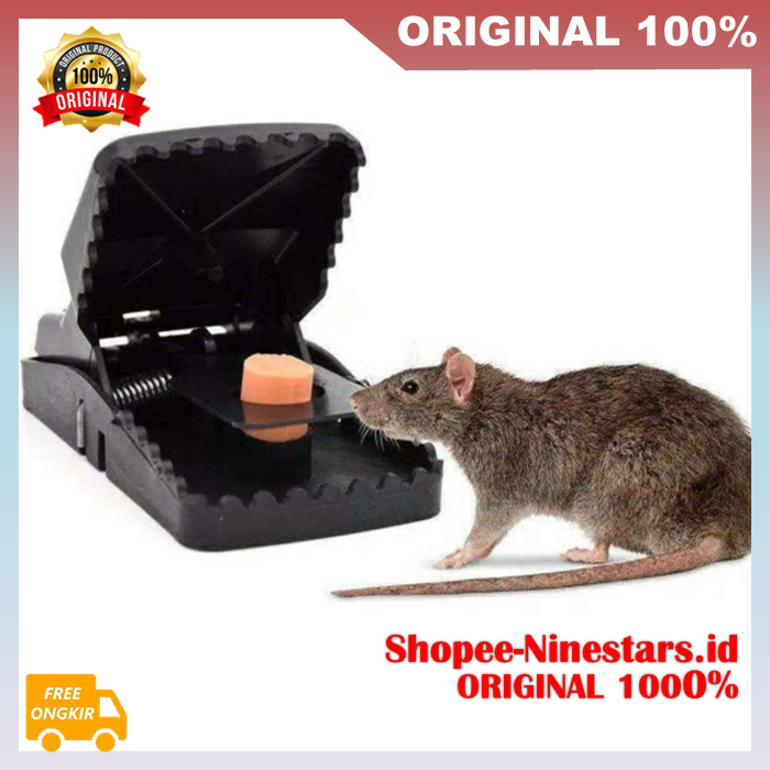 Jual Alat Jebakan Tikus Plastik Tebal Mouse Trap 100% ASLI ORIGINAL ...