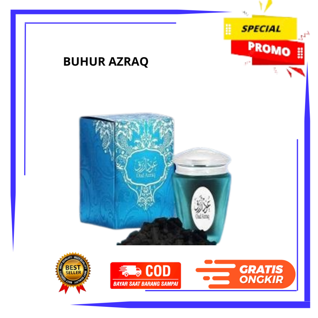 Jual [PROMO] Bukhur OUD AZRAQ ALMAS Buhur Bakhor Gaharu Import Arab ...