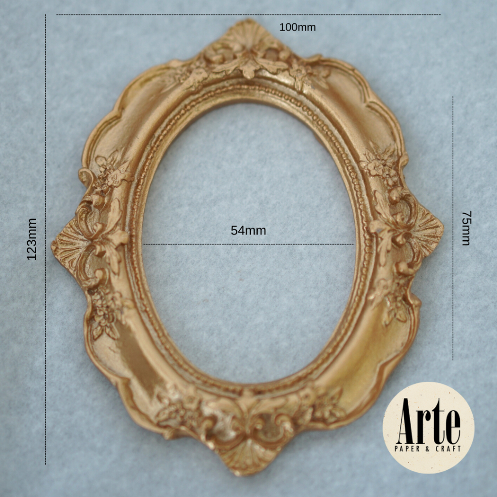Jual Properti Foto Vintage Frame Gold Aesthetic Photo Prop Bingkai Emas ...