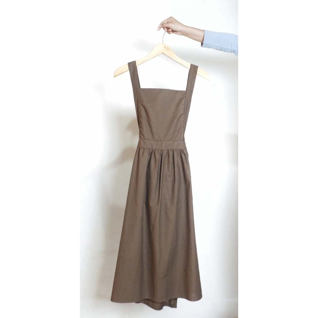 Jual PINAFORE APRON/APRON DRESS/CELEMEK KOREA/CELEMEK JEPANG/APRON ...