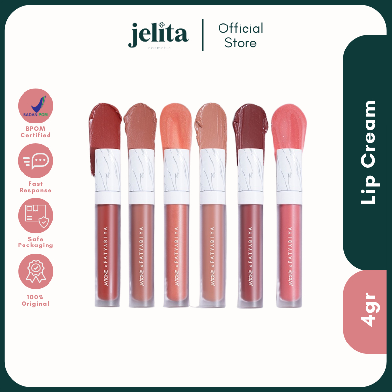 Jual AVIONE x FATYA BIYA - Liquified Longwear Lipstick / Afterglow Lip ...