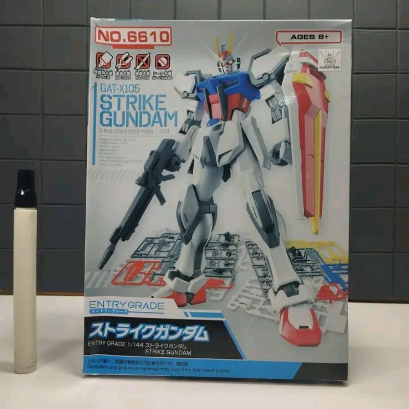 Jual model kit mokit strike gundam GAT X105figure kitrobot rakit# ...