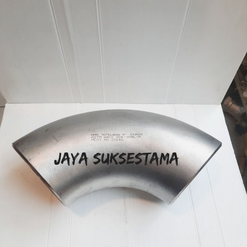 Jual Elbow Las SCH20 Stainless SS 304 2 1/2" inch SCH 20 SS304 2.5" inch | Shopee Indonesia