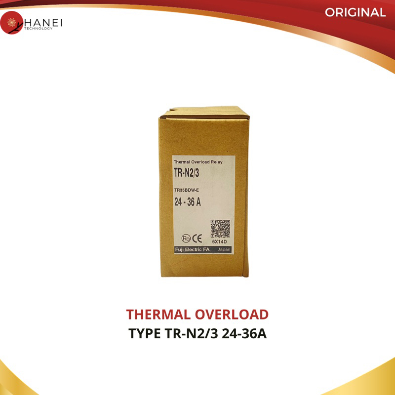 Jual THERMAL OVERLOAD / TR-N2/3 24-36A / FUJI ELECTRIC / ORIGINAL | Shopee Indonesia