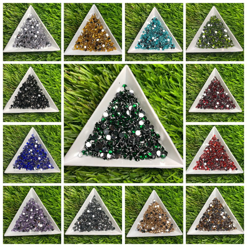 Jual GEMSTONE aksesoris henna / PERMATA HENNA / DIAMOND 3mm RHINESTONE ...